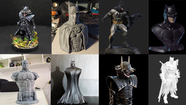 Best Free Batman 3D Print STL Files
