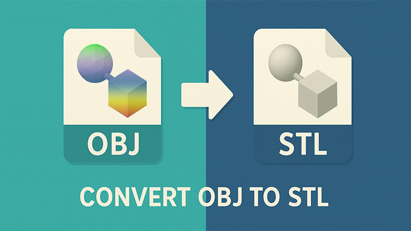 How to Convert OBJ to STL?
