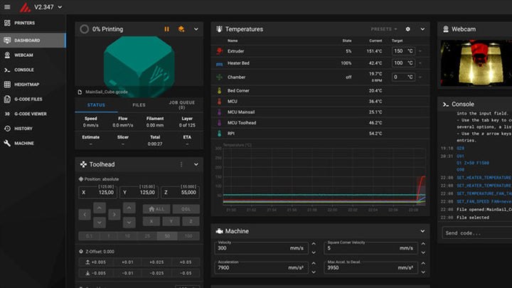Mainsail for Klipper - A Detailed Overview