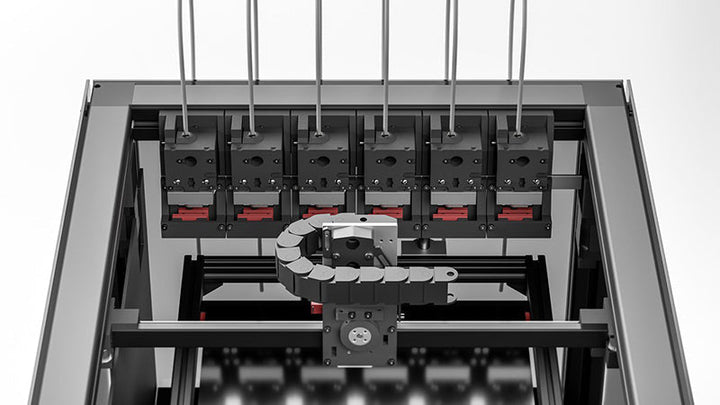 3D Printer Toolheads-A most efficiency multicolor 3D print resolution