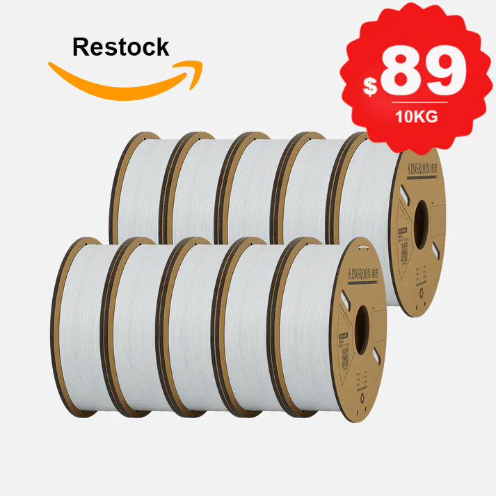 10KG PLA Filament 1.75mm, bulk pla filament - Kingroon