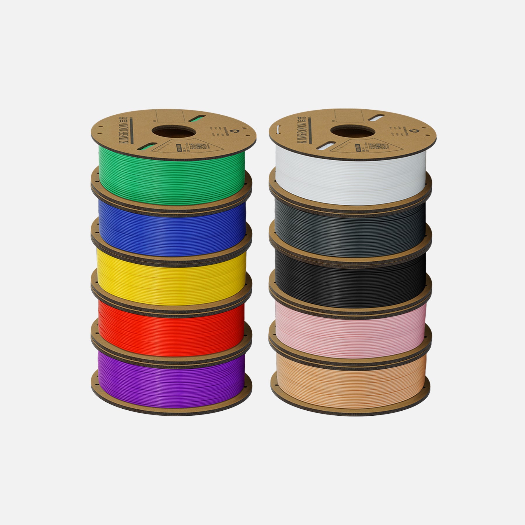 10KG PLA Filament 1.75mm, bulk pla filament - Kingroon