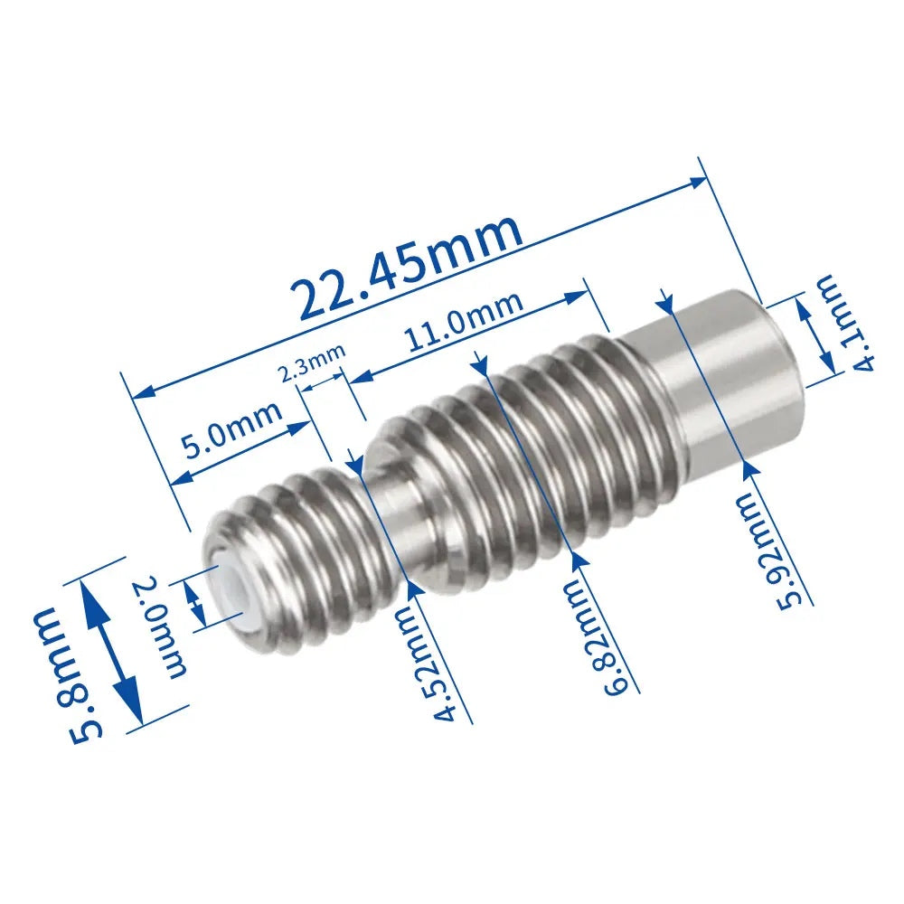 3D Printer Parts & Accessories, E3D V6 Bimetallic Heatbreak