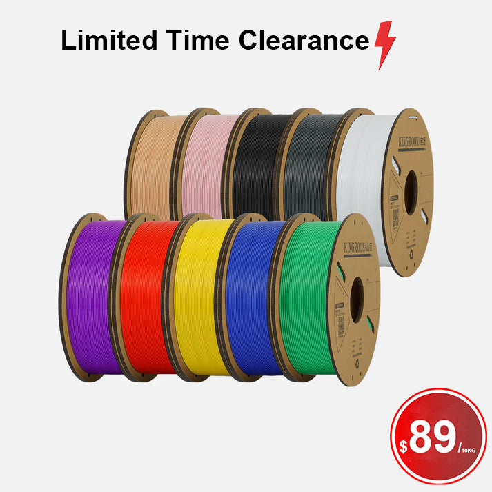 10KG PLA Filament 1.75mm, bulk pla filament - Kingroon