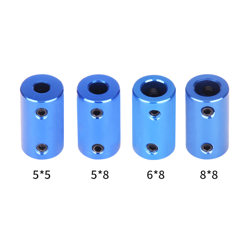 Aluminum Blue Flexible Shaft Coupling