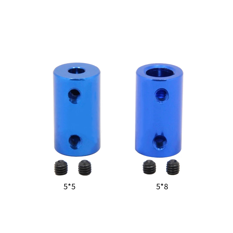 Aluminum Blue Flexible Shaft Coupling